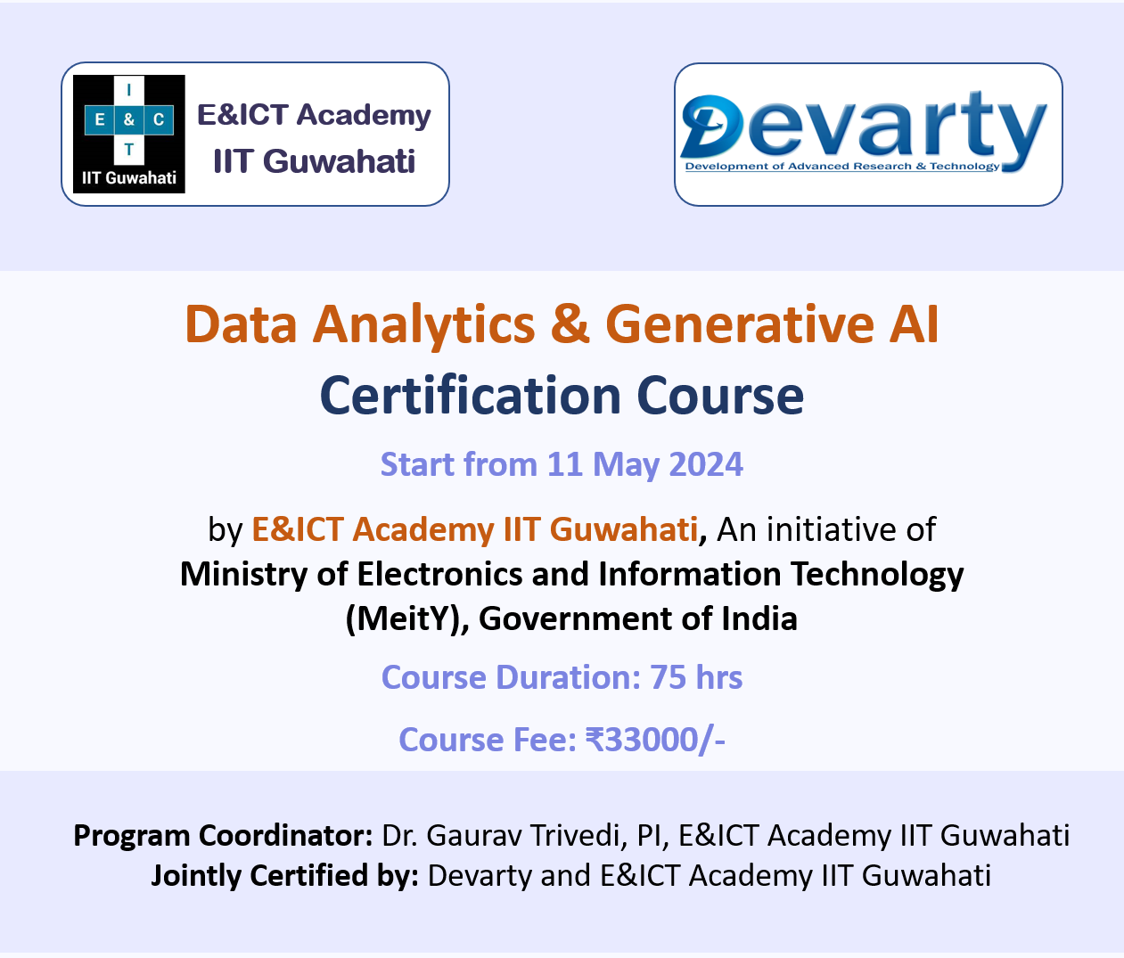 EICT | IITG : Electronics and ICT Academy