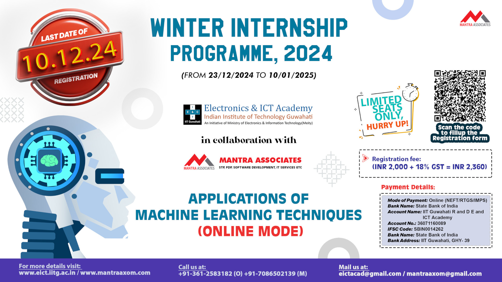 Summer Internship Programme on Embedded Systems and Design & Internet of Things | IITG ...